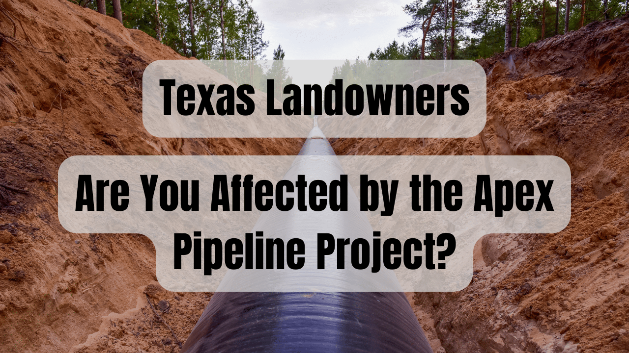 Are You Affected by the Apex Pipeline or Targa 562 Mile Pipeline?