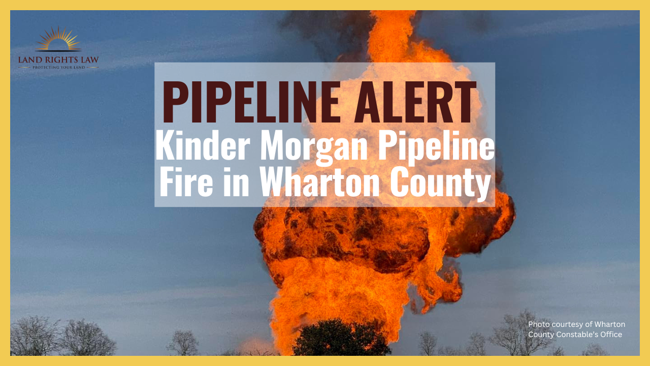 Pipeline Alert: Kinder Morgan Pipeline Fire in Wharton County - Texas ...