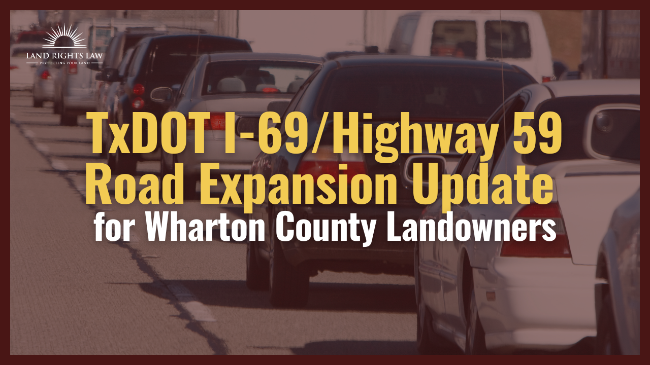 TxDOT I-69/Highway 59 Road Expansion Update for Wharton County ...